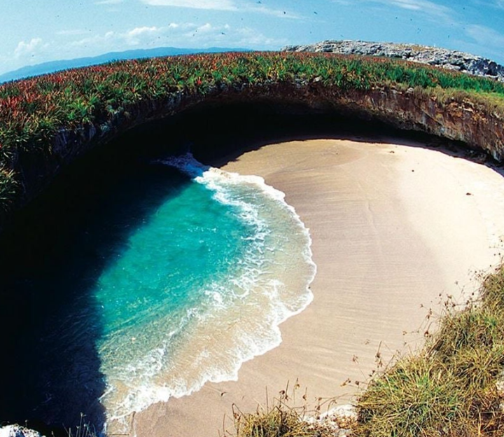 Playa del Amor: Conheça essa praia singular escondida nas ilhas marietas