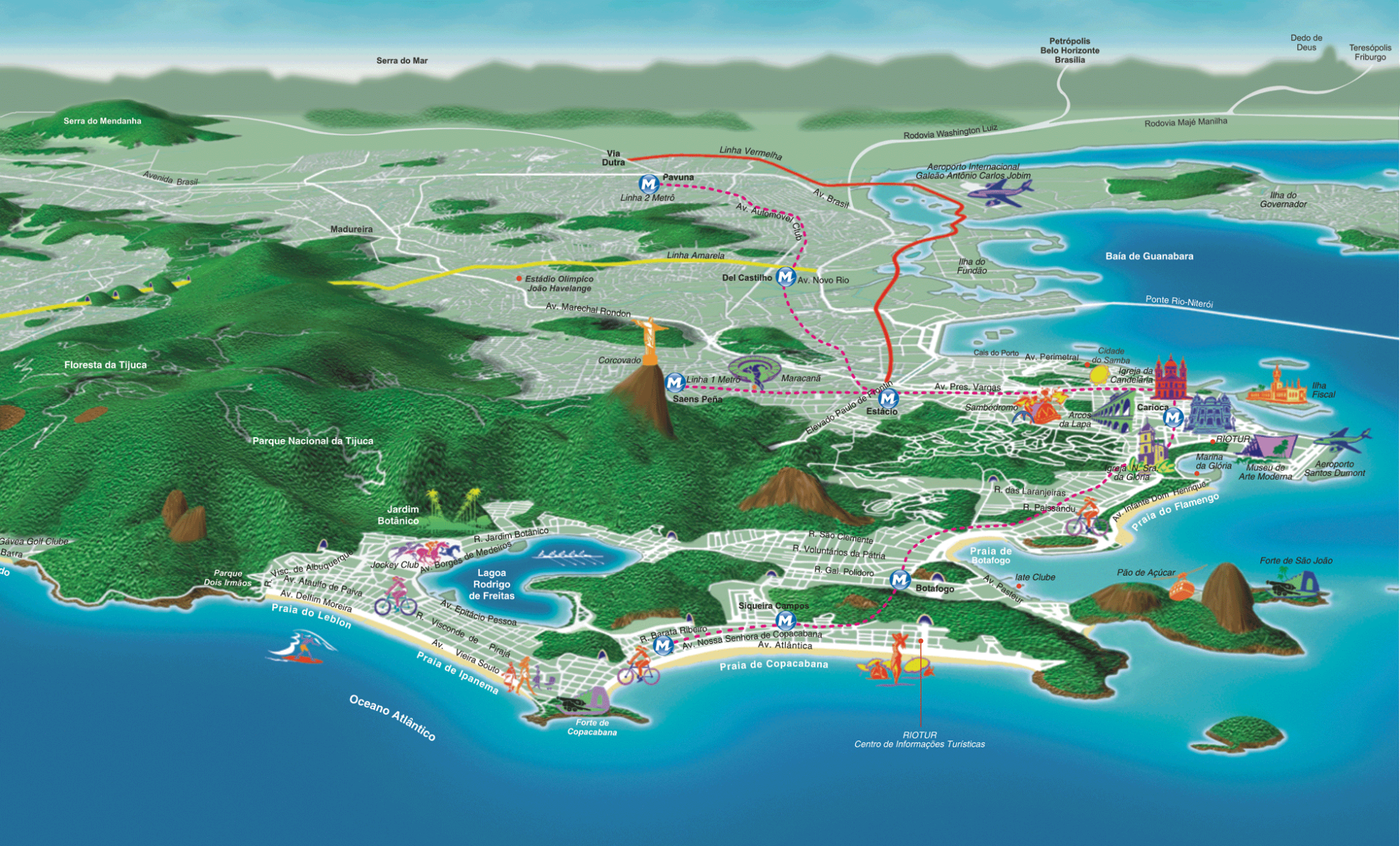 Explore com nosso Mapa Turístico: Guia Completo para Brasileiros ...